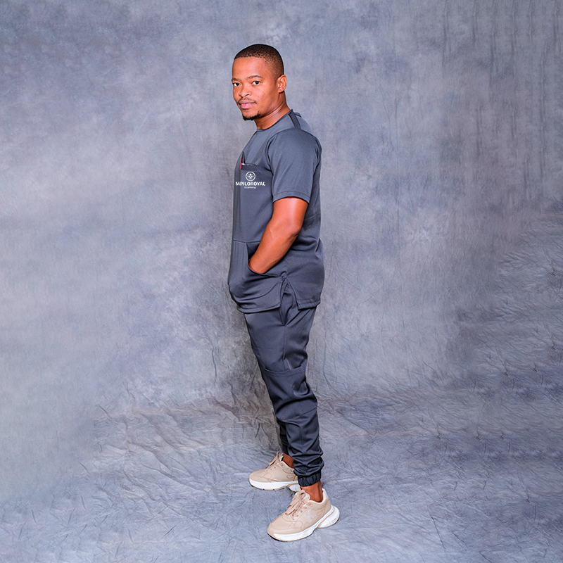 Mpilo Royal Clothing. Standard Scuba Stretching Scrub Set